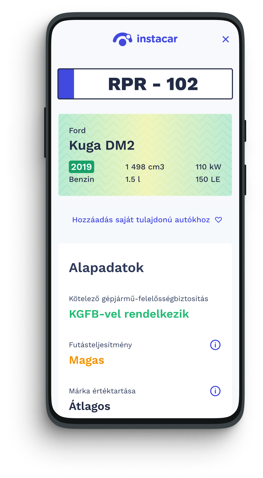 Kötelező biztosítás lekérdezés | Instacar